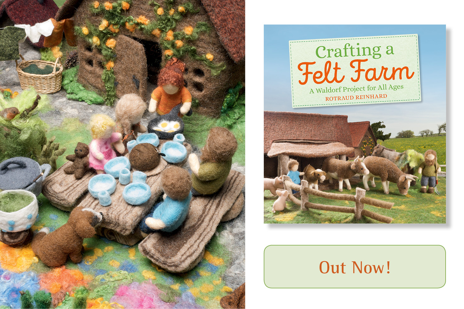 Learn how to craft a felt piglet! - Floris Books BlogFloris Books Blog